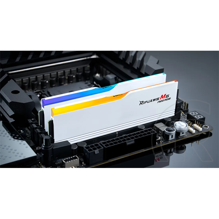 32 GB DDR5 6000 MHz RAM G.Skill Ripjaw M5 Neo RGB White (2x16 GB ...