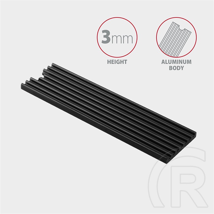 Axagon CLR-M2L3 hűtőborda for M.2 SSD - Rufusz webáruház