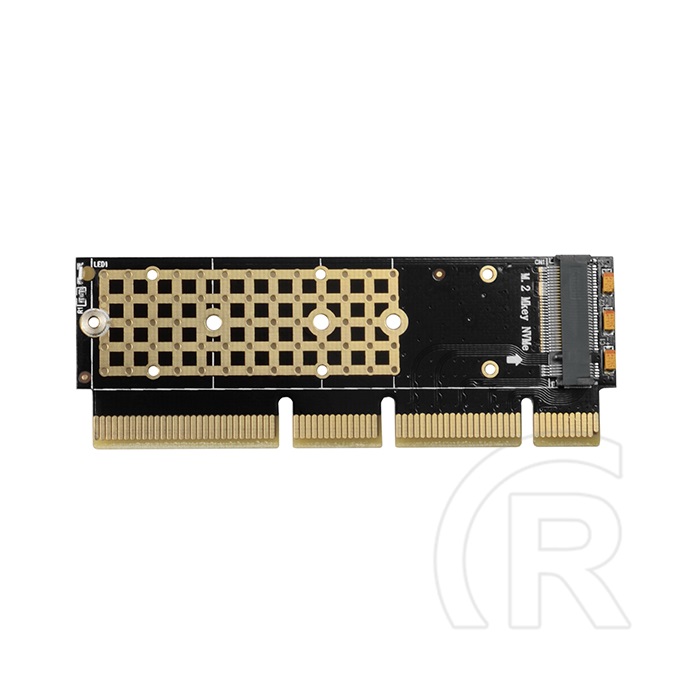 Axagon PCEM2-1U PCIE NVME M.2 x16/x8/x4 M-Key slot adapter - Rufusz ...