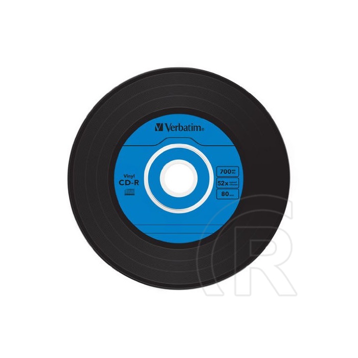 CD ROM Verbatim CD-R80 Bakelit mintás slim x10 - Rufusz webáruház