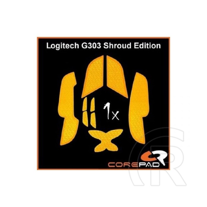 Corepad Logitech G303 Shroud Edition Soft Grips narancssárga - Rufusz ...
