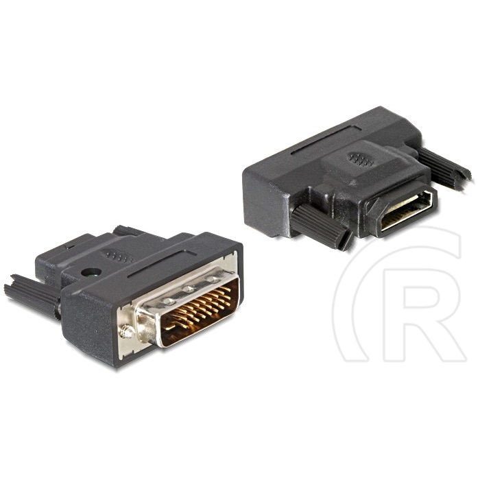 Delock adapter DVI-25 pin (M) - HDMI (F) - Rufusz webáruház